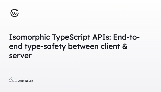 Build end-to-end typesafe APIs on any backend - WunderGraph