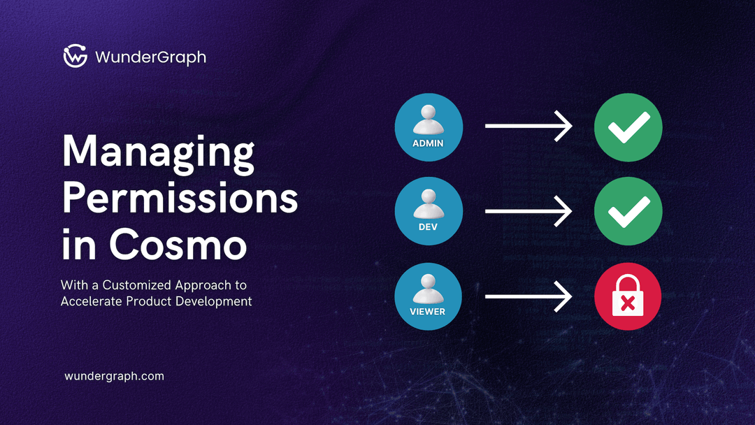 Managing Permissions in Cosmo Just Got Easier with Groups - WunderGraph