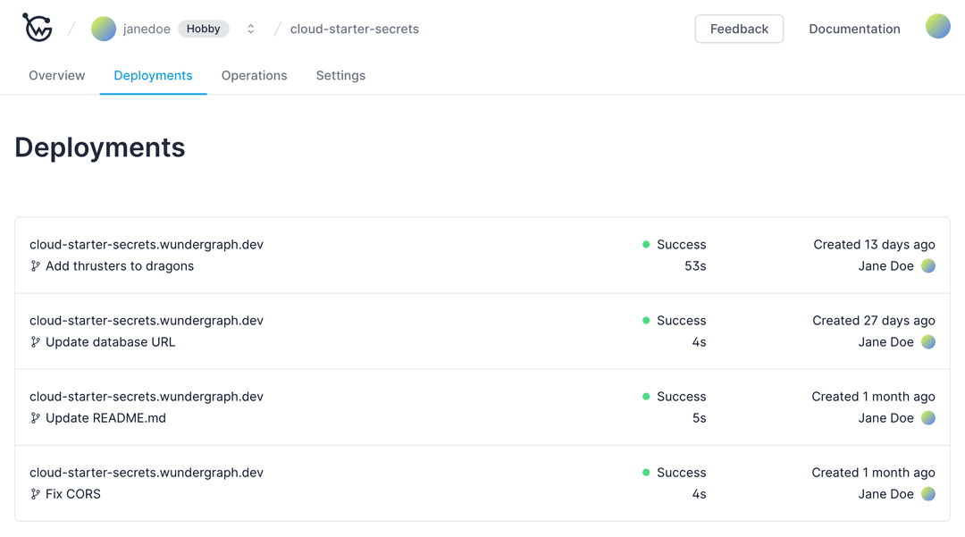 Build end-to-end typesafe APIs on any backend - WunderGraph