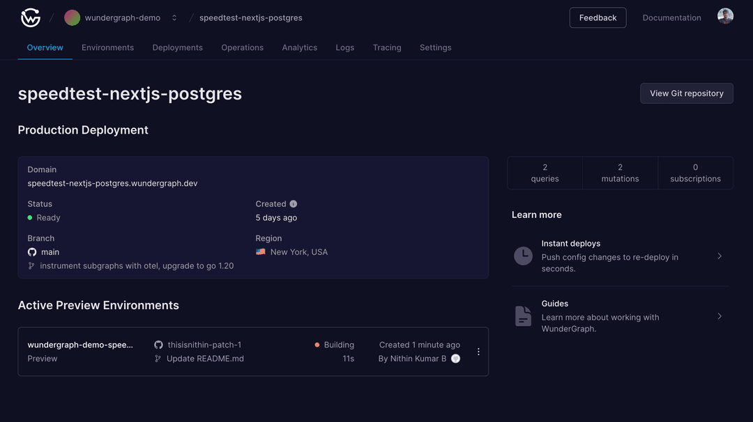 Open-Source GraphQL Federation with WunderGraph Cosmo, API Composition with WunderGraph Gateway ...